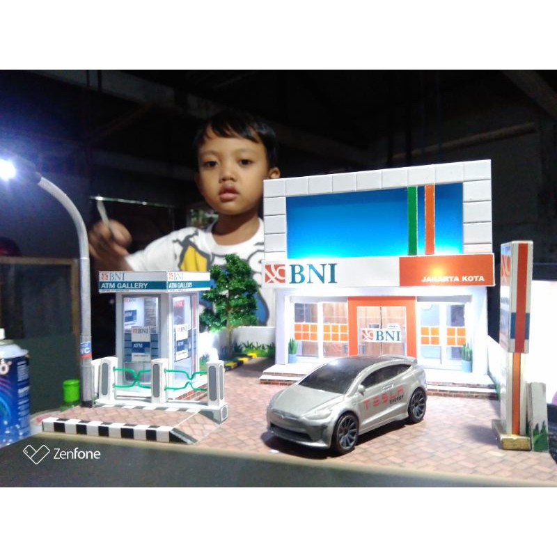 Jual Diorama Bank BNI lengkap ( Miniatur Bank BNI Lengkap) | Shopee ...