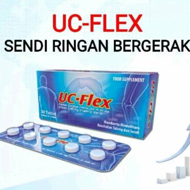 Jual UC-Flex Suplemen Sendi - UC Flex (per tablet) Indonesia|Shopee Indonesia