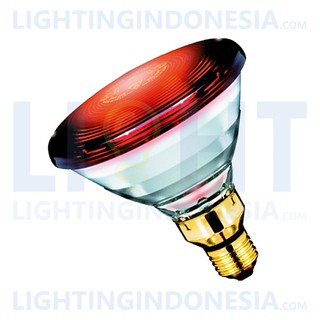 Jual Lampu Infrared PHILIPS InfraPhil PAR38 IR 150W E27 230V RED 1CT/12 ...