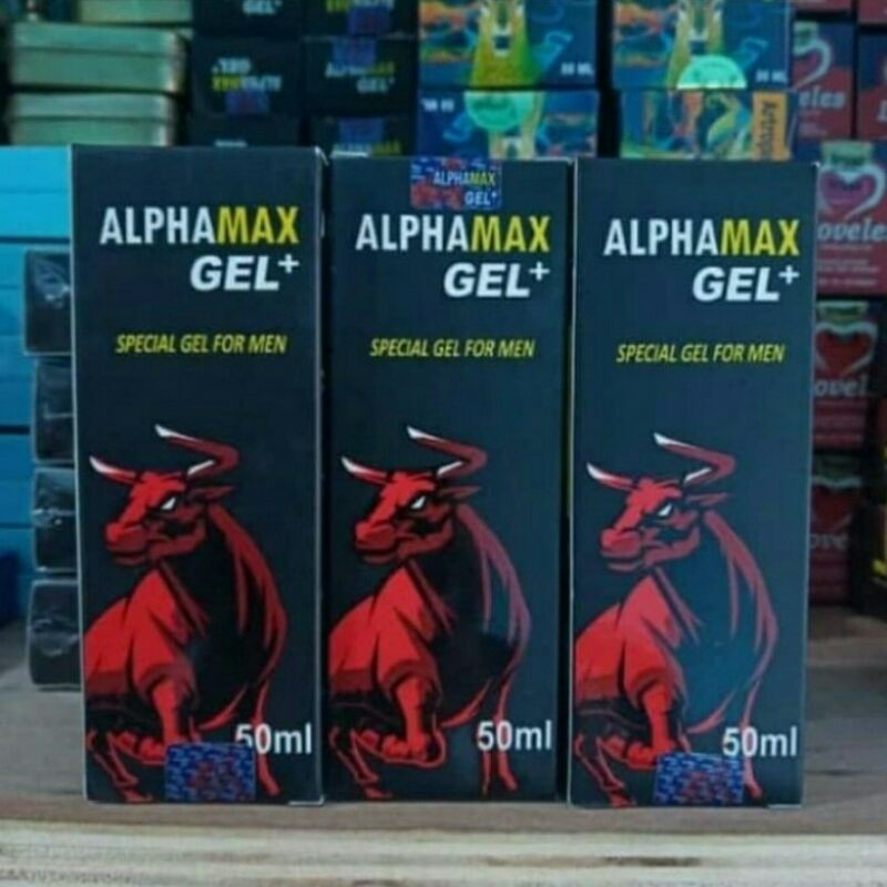 Jual Alphamax Gel Original Obat Pria Terbaik BPOM | Shopee Indonesia