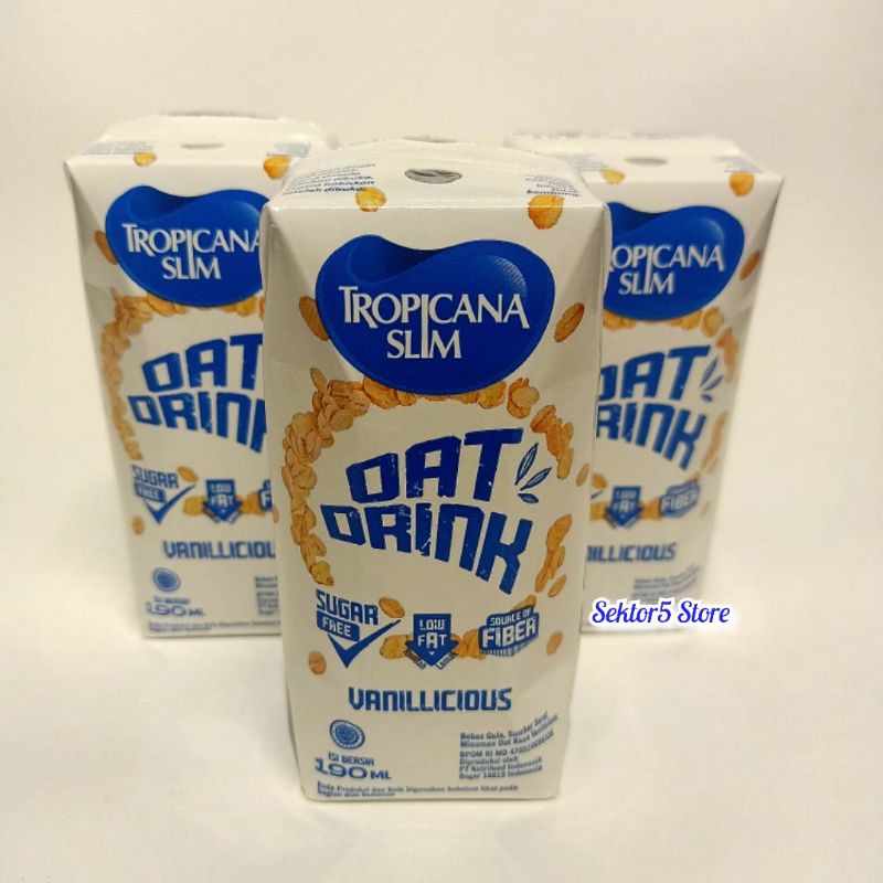 Jual Tropicana Slim Oat Drink 190 ml - Minuman Oat Bebas Gula | Shopee Indonesia