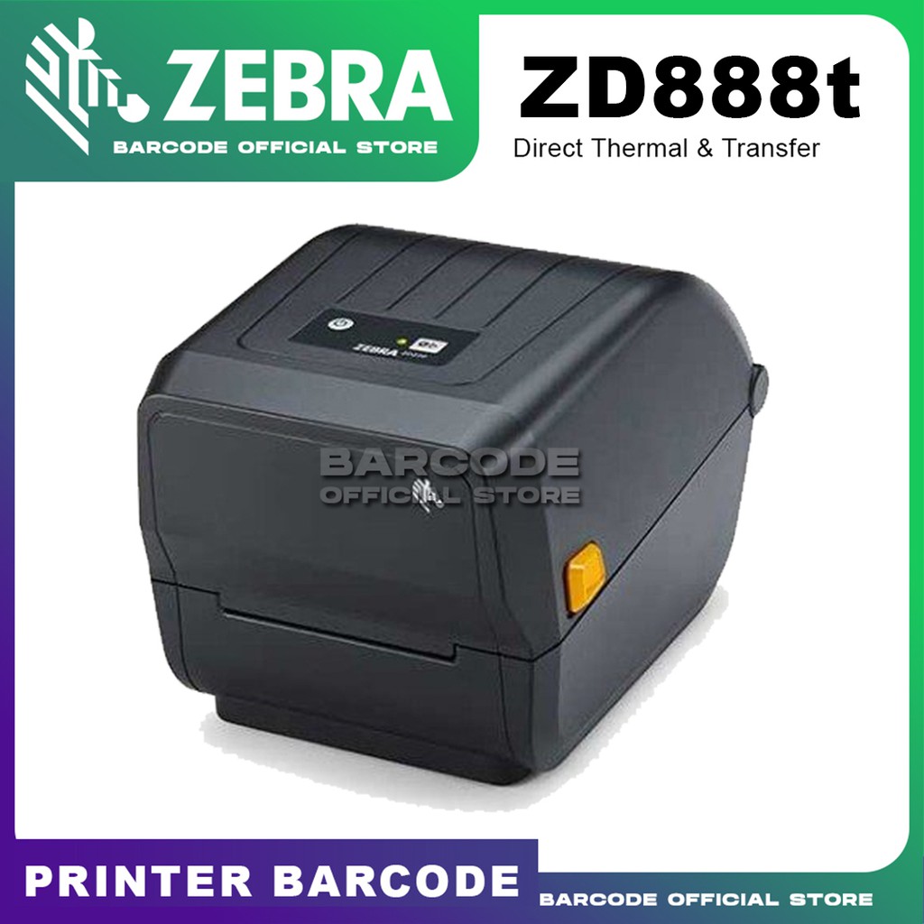 Jual Printer Barcode Zebra ZD888t / ZD888 - Cetak Label ZD-888T | Shopee Indonesia