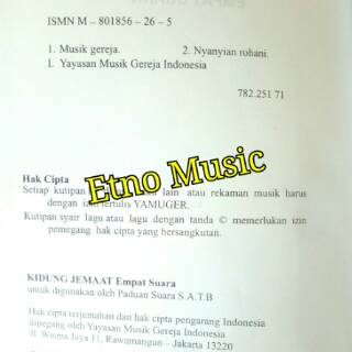 Jual Kidung Jemaat KJ 4 Suara Indonesia|Shopee Indonesia