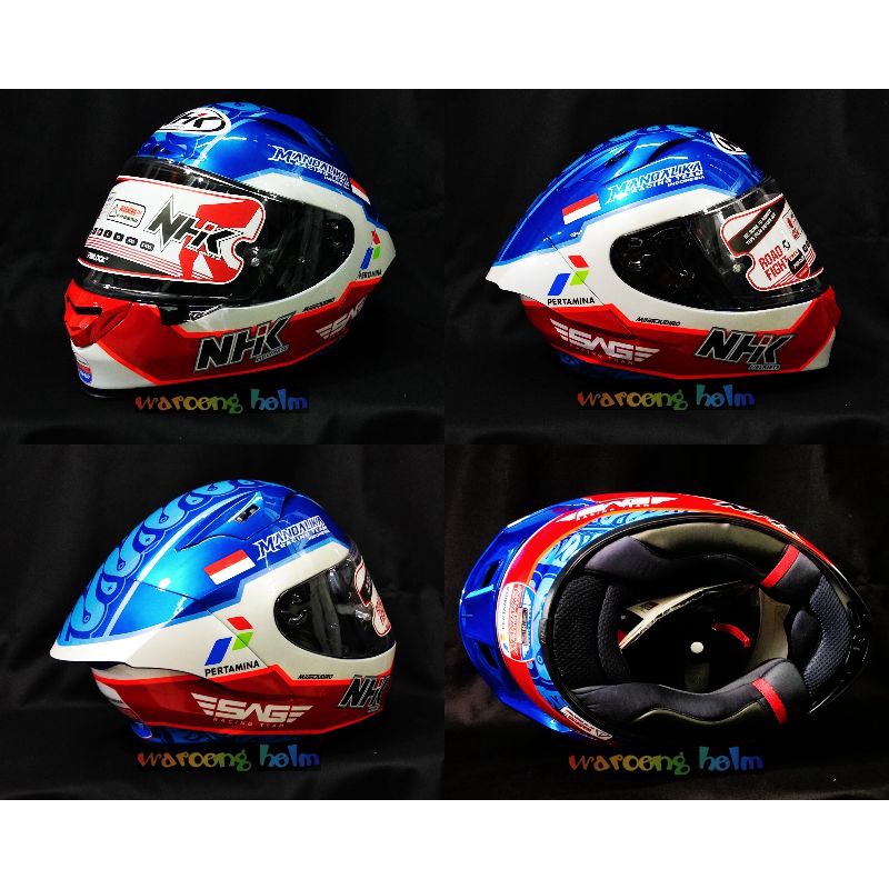 Jual HELM NHK GPR TECH STREET MANDALIKA ORIGINAL | Shopee Indonesia