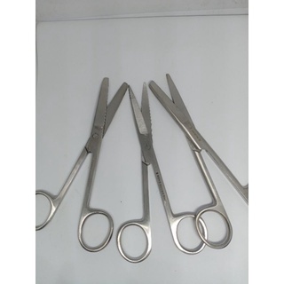 Jual Gunting Lurus Tajam tajam 14cm/Gunting lurus Tajam Tumpul 14cm ...