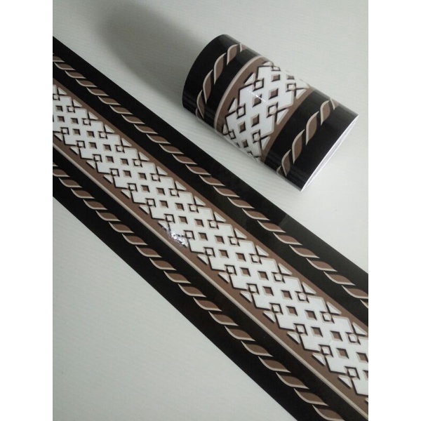Jual Border list glossy DHE-032 Ukuran 10 cm x 10 meter | Shopee Indonesia