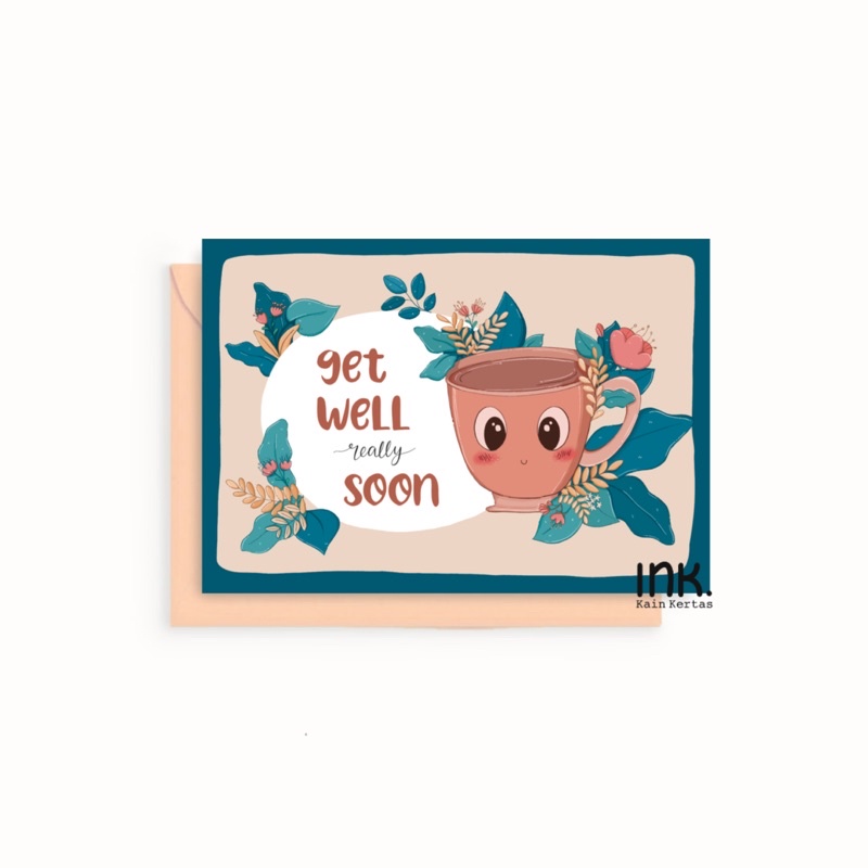 Jual Get Well Soon Card - Kartu Ucapan Semoga Cepat Sembuh | Shopee ...