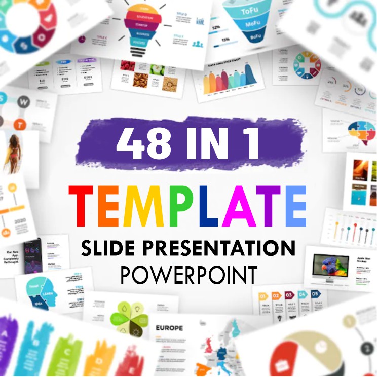 Jual 48 in 1 Template Slide Presentation PowerPoint Indonesia|Shopee ...
