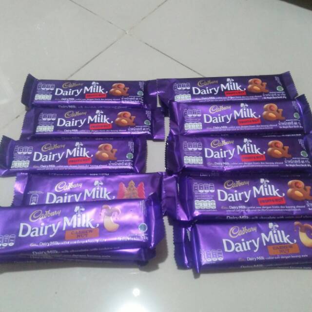Jual Coklat cadburry dairy milk 65gr | Shopee Indonesia