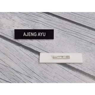 Jual Name Tag Custom / Papan Nama Akrilik / Nametag Akrilik / Name Tag ...