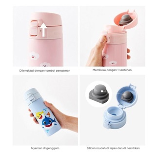 Jual Lock & Lock PinkFong Tumbler / Lock and Lock Pink Fong Tumbler 400 ...