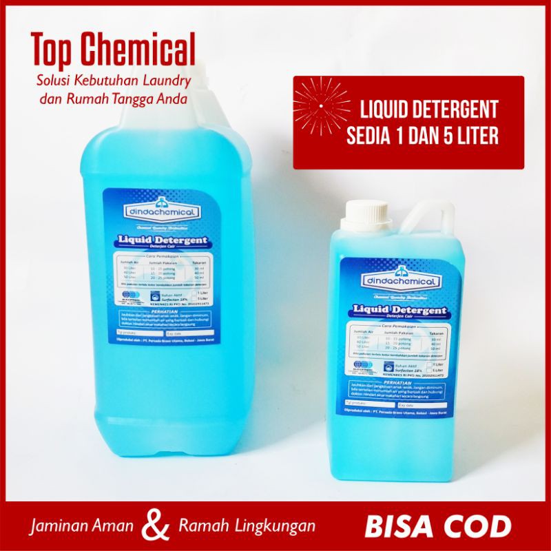 Jual SABUN LIQUID DETERGENT (Kemasan 1 Liter) | Shopee Indonesia