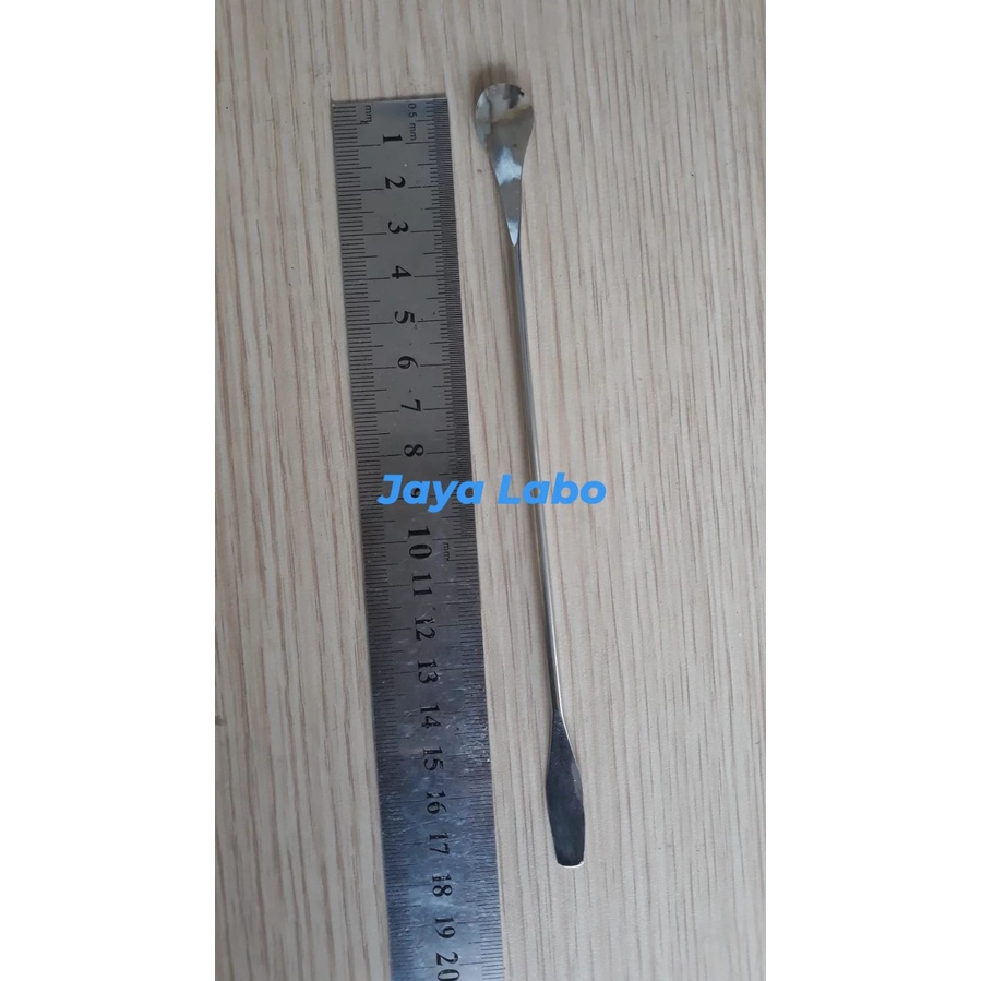 Jual SPATULA STAINLESS 18CM/ SPATULA WITH SPOON/ SPATEL STAINLESS ...