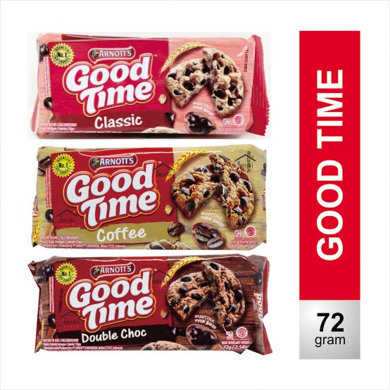 Jual ARNOTTS Good Time Double Choc 72g 3 Vriant Rasa PROMO!!! | Shopee ...