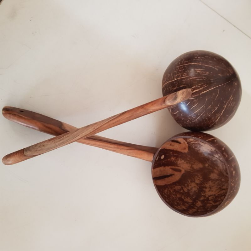 Jual Gayung Batok Kelapa/Gayung Siraman Manten Gagang Kayu | Shopee ...