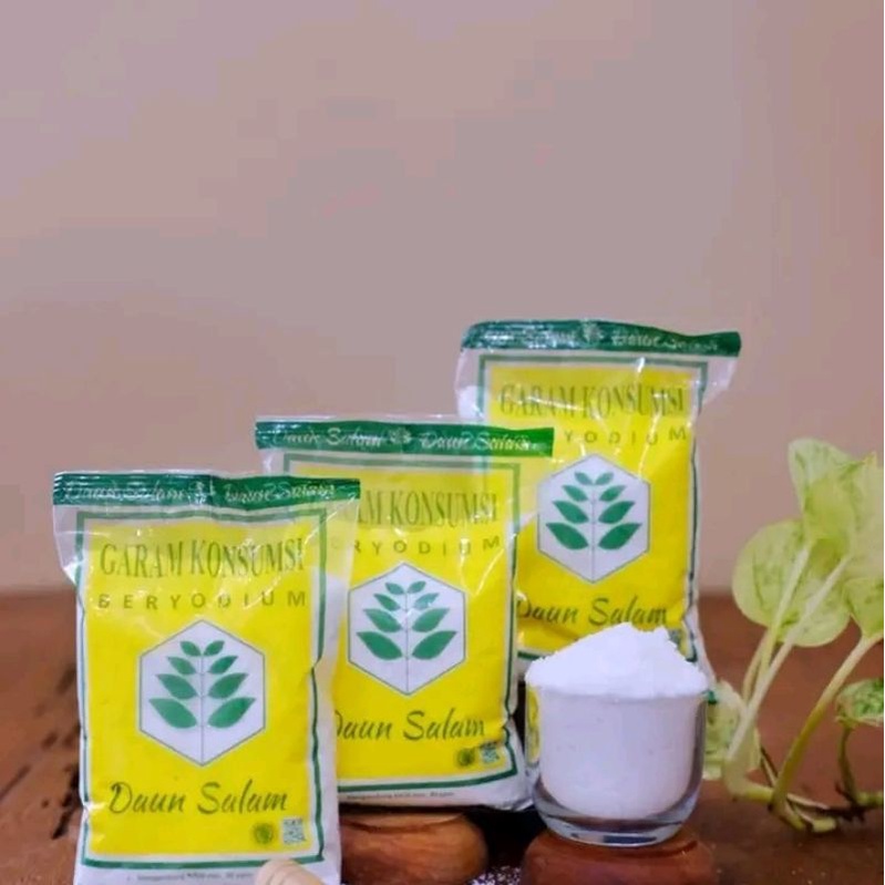 Jual garam konsumsi cap daun salam 250 gram | Shopee Indonesia