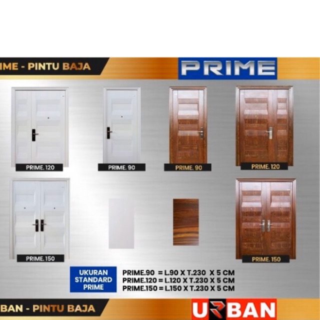 Jual Pintu Baja JBS PRIME 90.01 | Shopee Indonesia