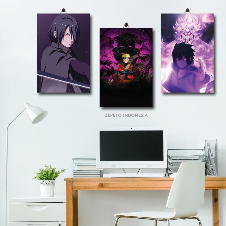 Jual 21-44 HIASAN RUANG ANIME WALLPAPER NARUTO KEREN 20X30 X8XD9/SMEWJ ...