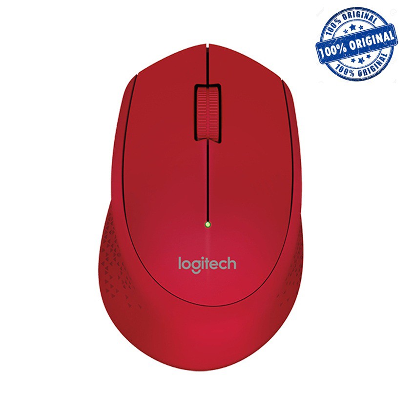 Jual Mouse Wireless Logitech M331 Silent Plus - Merah Original Resmi ...