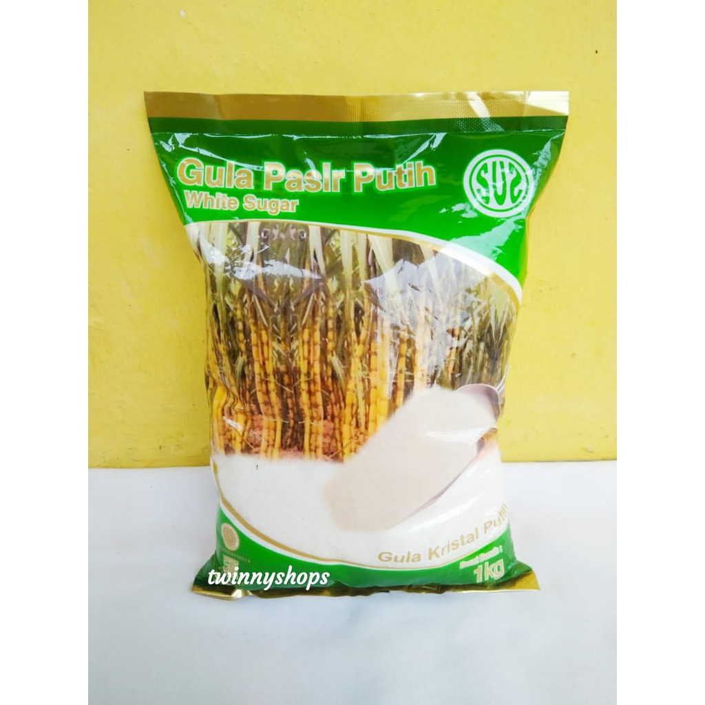 Jual Gula Pasir Putih SUS 1kg | Gula Murah | Shopee Indonesia