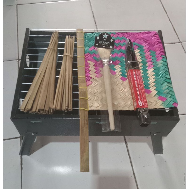 Jual PROMO Panggangan Portable Sudah Satu Paket (Panggangan Portable ...