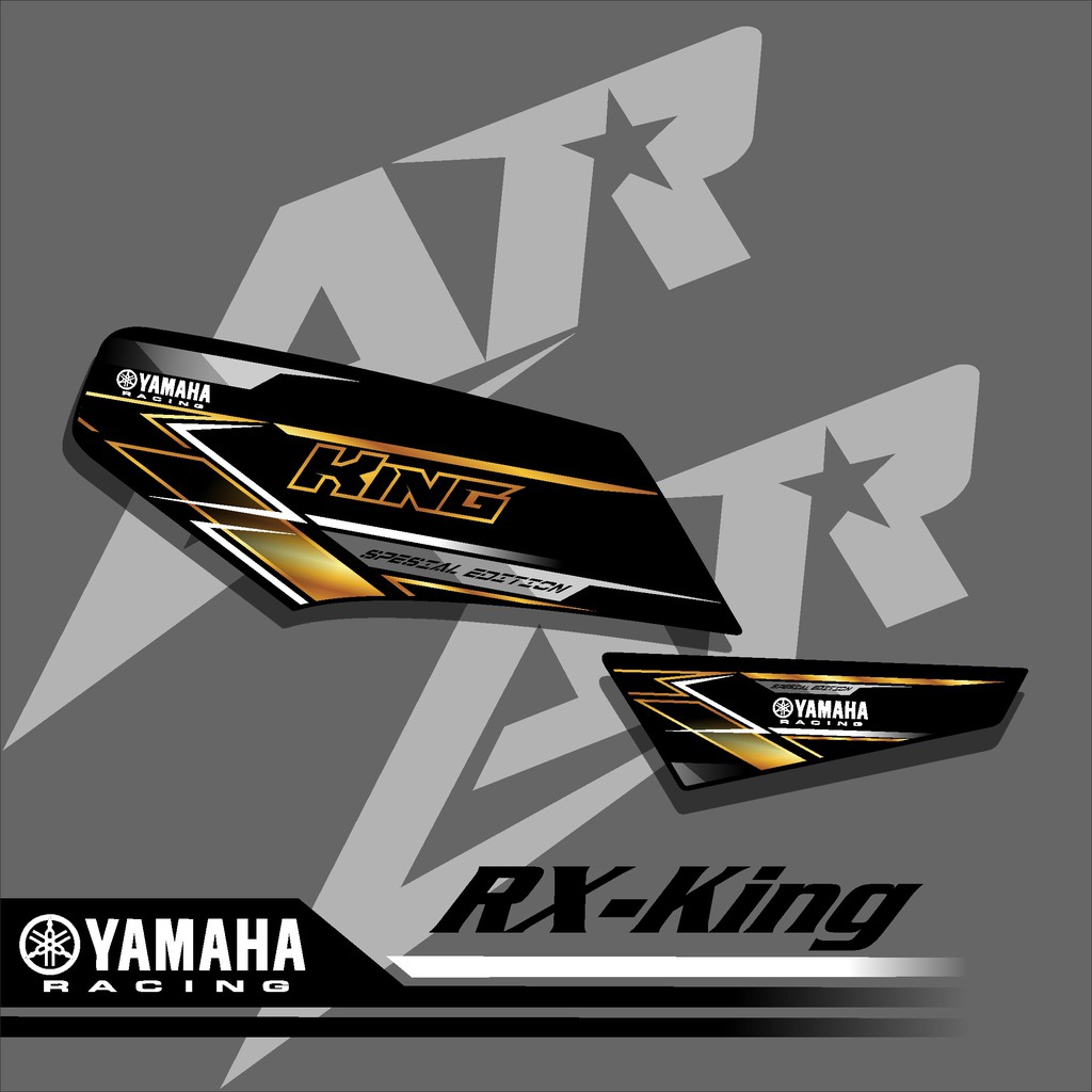 Jual Striping variasi yamaha RX King Motif racing variasi motor RX-03 ...