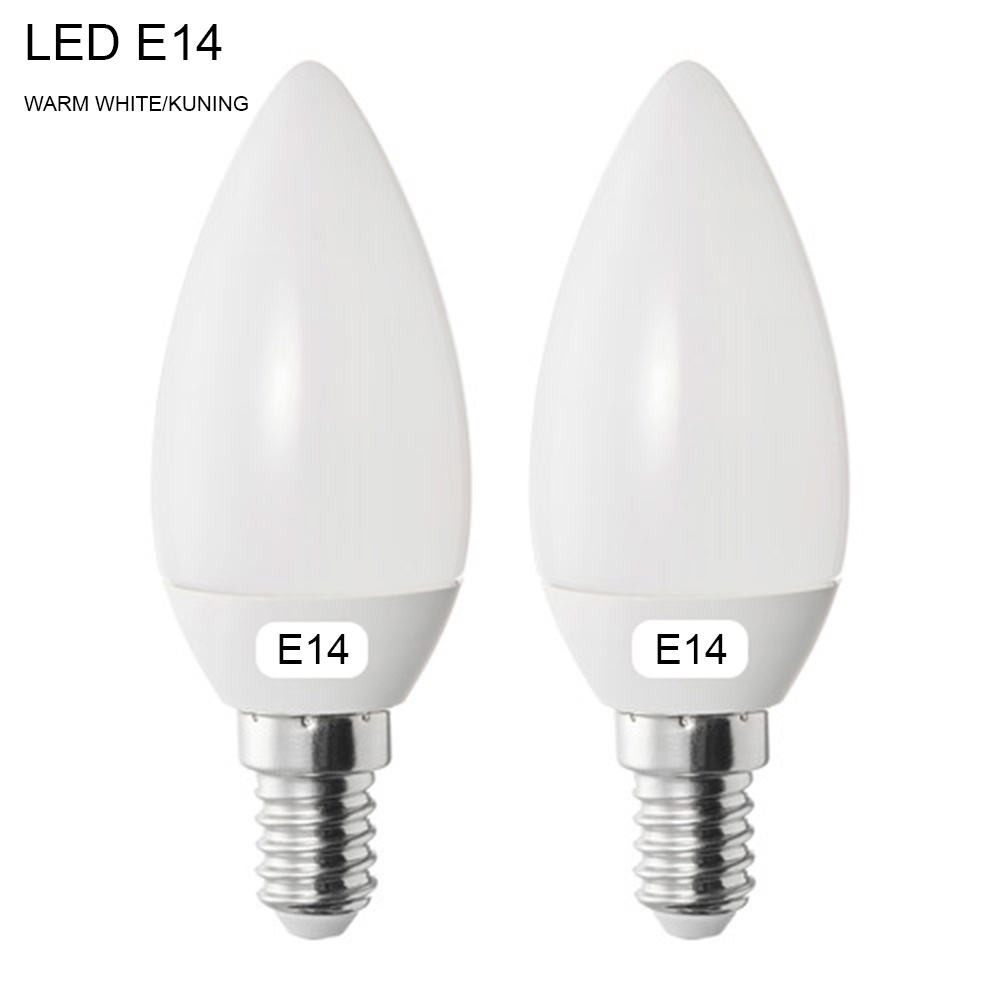 Jual Bohlam LED E14 250 Lumen Lampu LED Chandelier Putih Oval SL25 ...