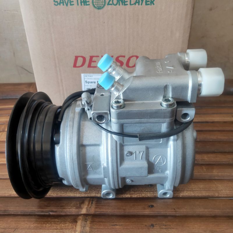 Jual KOMPRESSOR ELF COMPRESSOR AC ELF ISUZU ELF DENSO ORI | Shopee ...
