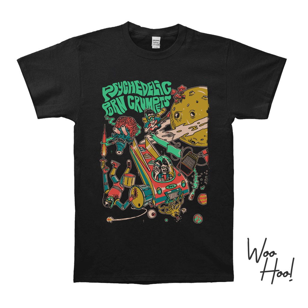 Jual KAOS BAND PSYCHEDELIC PORN CRUMPETS - POSTER | Shopee Indonesia