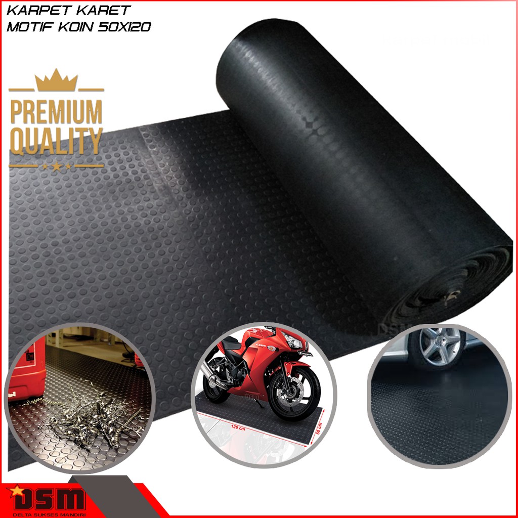 Jual Karpet Karet - Motif Koin Serbaguna / Pelindung Lantai Garasi ...