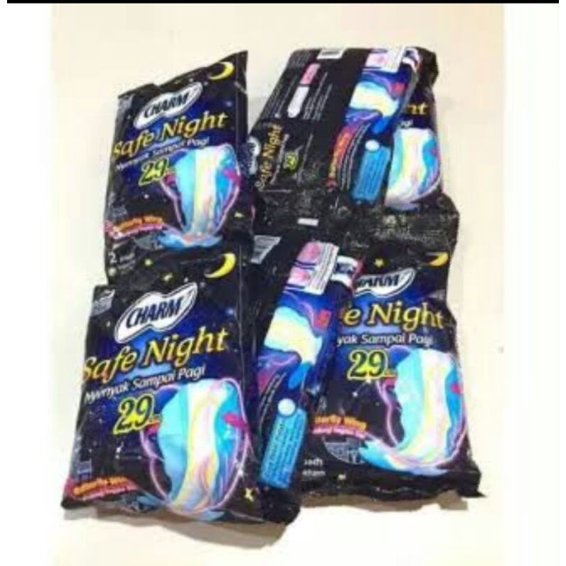 Jual Charm Safe Night 29cm Wing 2p (10Pcs) | Shopee Indonesia