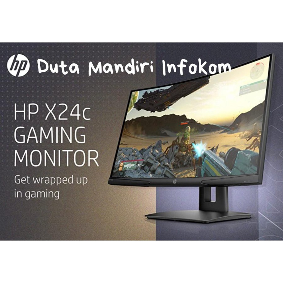 Jual Hp X24c 24 Inch - FHD 144Hz 4ms FreeSync Hdmi Dp Gaming Monitor ...