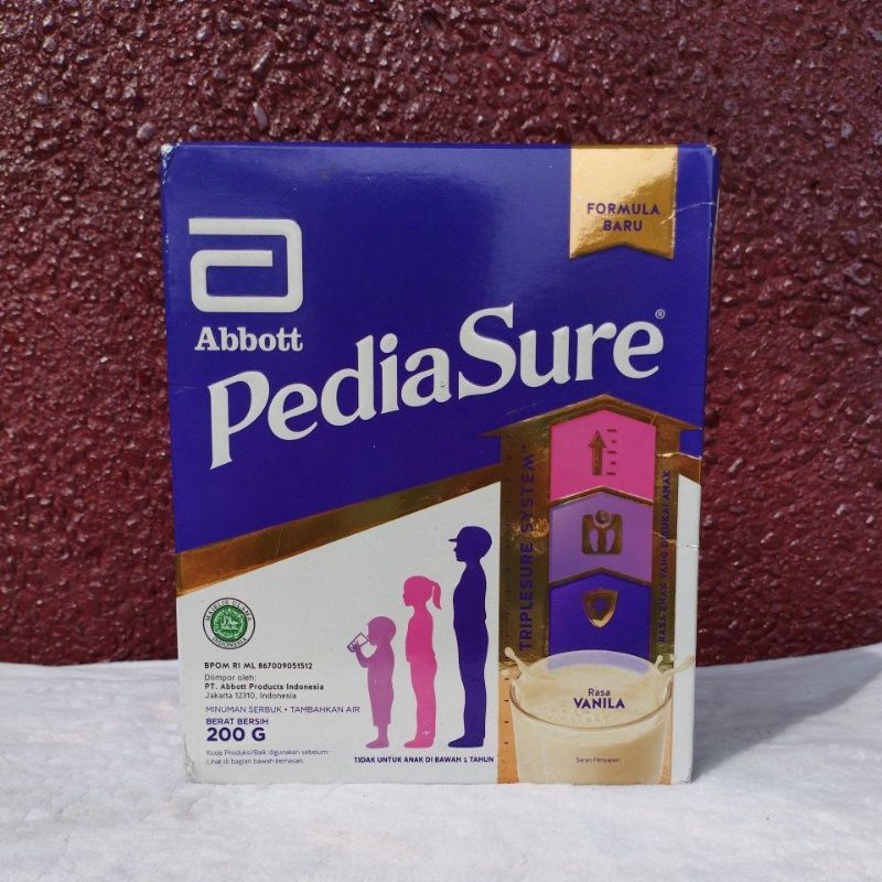 Jual Pediasure Triplesure Vanila Cokelat Madu Classic Milky 400gr 200gr | Shopee Indonesia