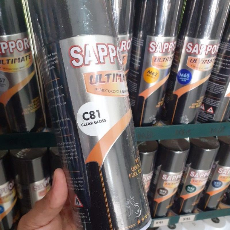 Jual sapporo ultimate C81 clear gloss | Shopee Indonesia