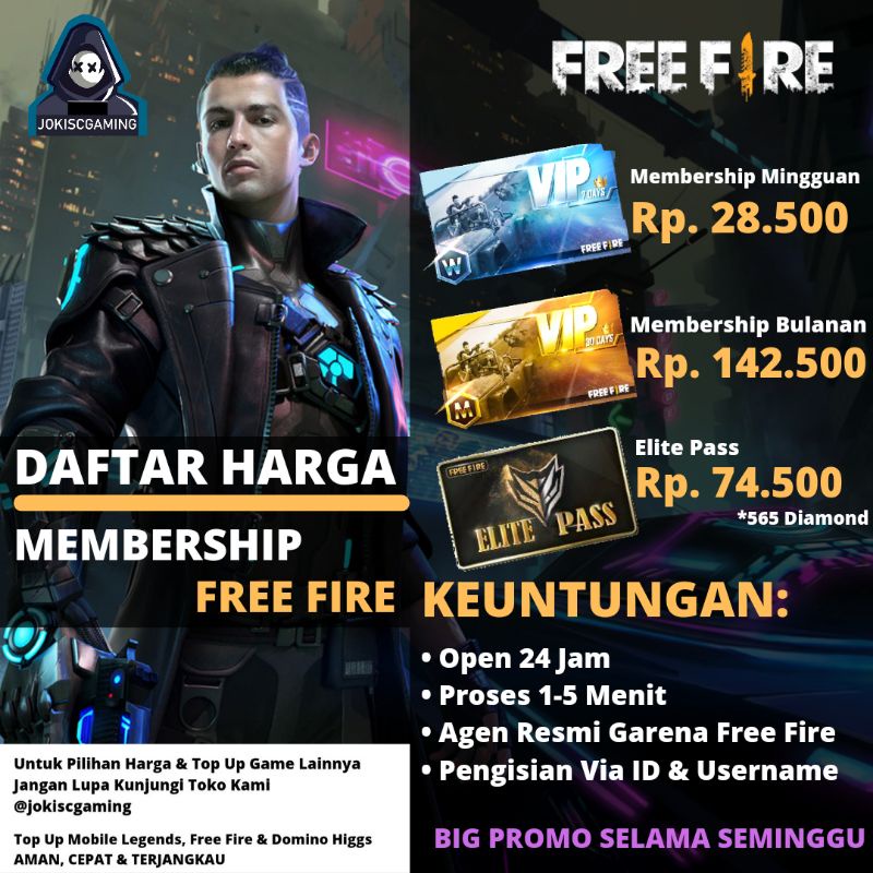 Harga Membership Terbaru November 2022 |BigGo Indonesia