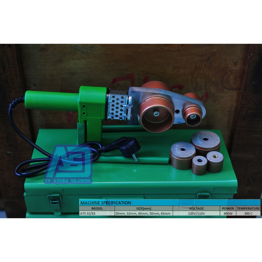 Jual Mesin Las pipa PPR Socket Fusion ATS 20-63 | Shopee Indonesia