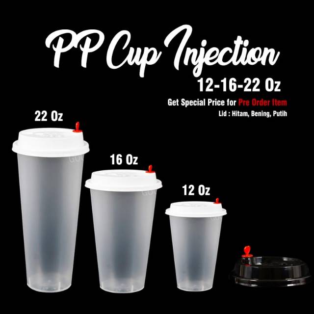 Jual PAKET GELAS PP INJECTION UNTUK MENGGUNAKAN SEDOTAN DAN NON SEDOTAN ...