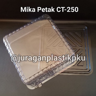 Jual Mika Plastik Petak CT-250 / Wadah Tray Kue Tart Tumpeng Bolu ...