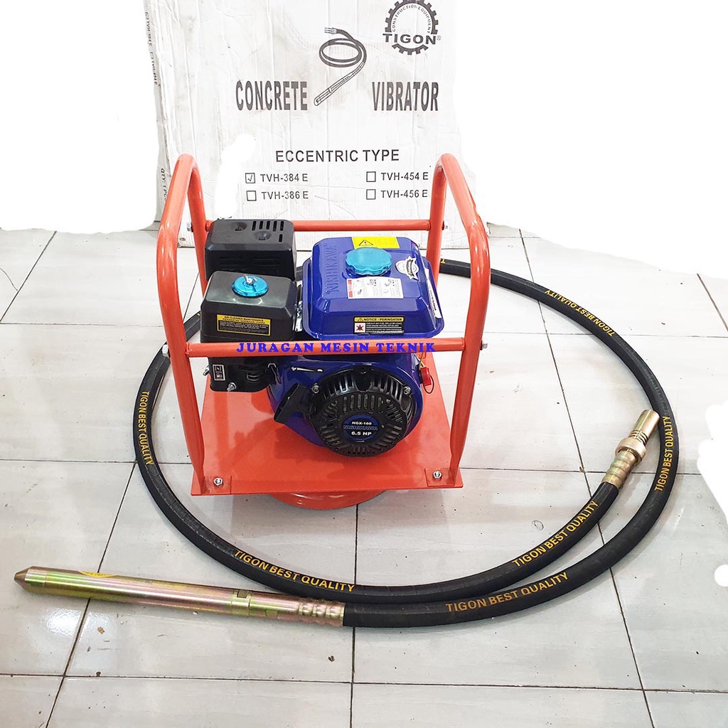 Jual KOMPLIT Mesin Concrete Vibrator TIGON X NISHIKAWA Mesin Pemadat Cor Beton | Shopee Indonesia
