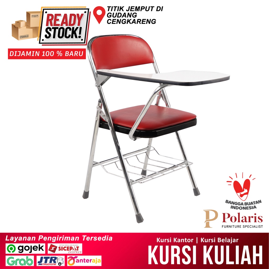 Jual Kursi Kuliah lipat Kursi Kampus Chitose kursi Belajar bimbel ...