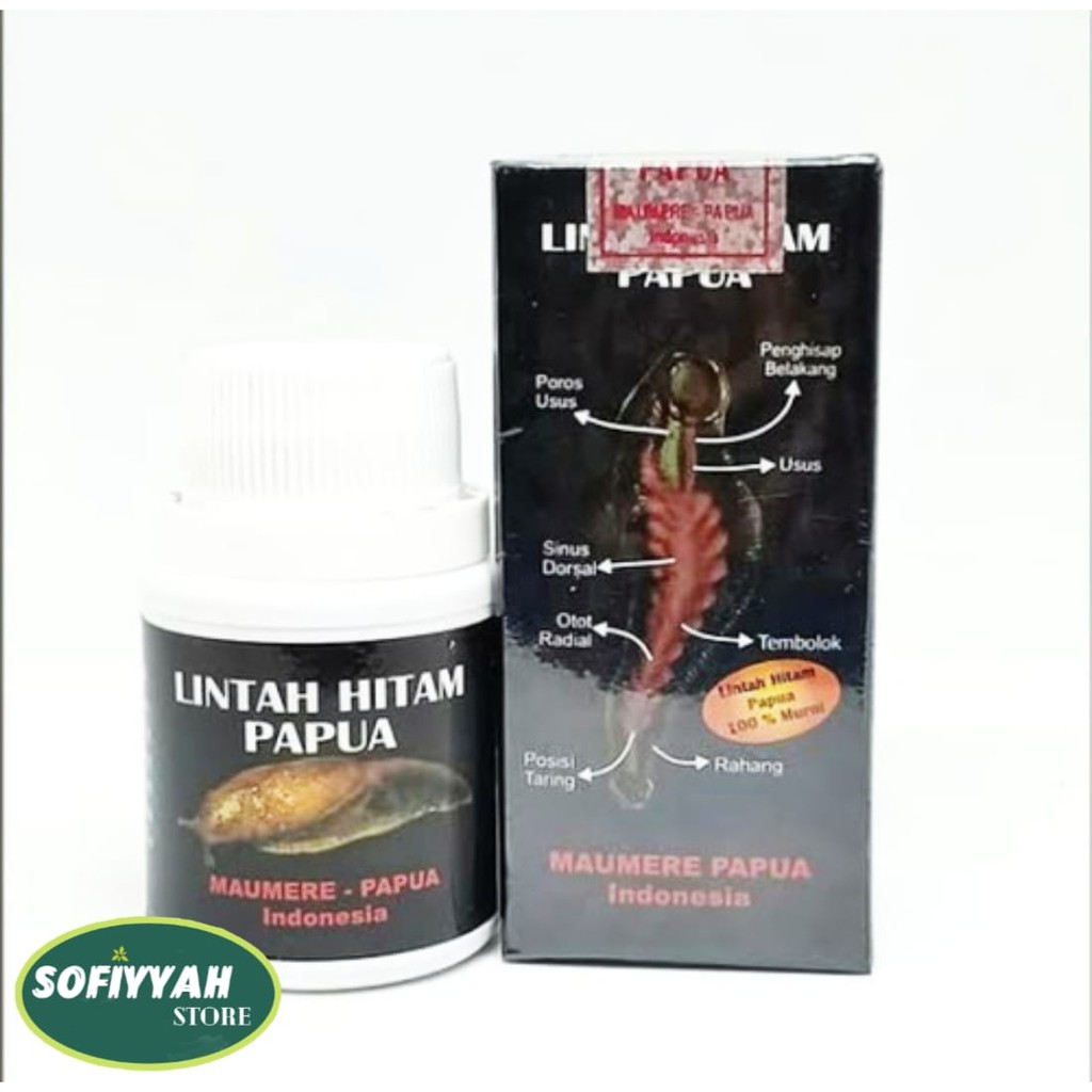 Jual Minyak Lintah Papua Hitam 60ml Original | Shopee Indonesia