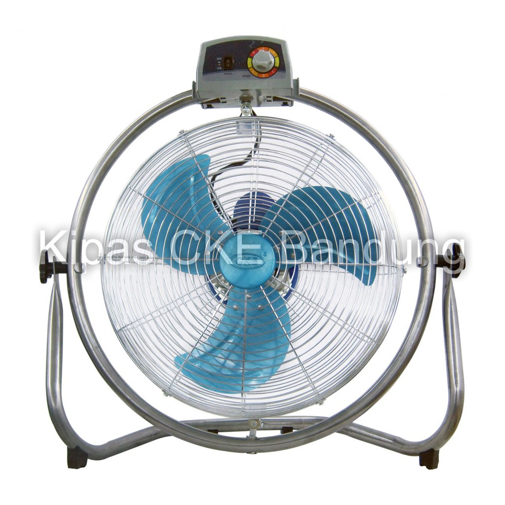 Jual Rotary Powerfull Fan CKE 14 Inch RPF-14AO-JP Floor Fan Kipas Angin ...