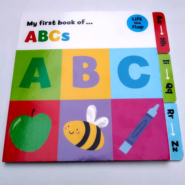 Jual Buku Anak Impor Boardbook Pengenalan Huruf My First Book of ABC ...