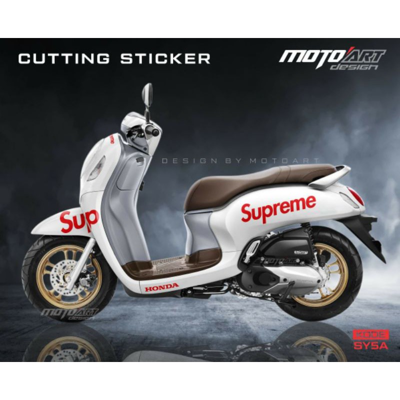 Jual stiker honda scopy 2021 cutting sticker honda scopy terbaru motif ...