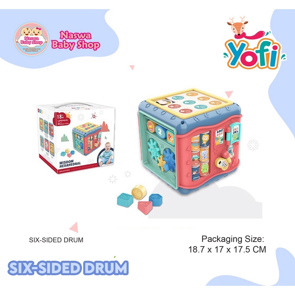 Jual Yofi Six-Sided Drum Electric Mainan Anak | Shopee Indonesia