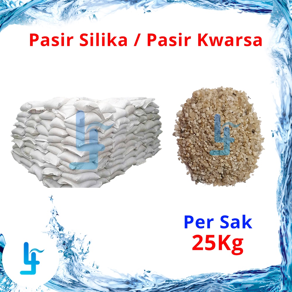 Jual Pasir Silika Pasir Kwarsa Silica Sand per sak 25KG | Shopee Indonesia