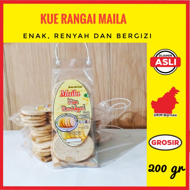 Jual Kue Rangai Maila Oleh Oleh Banjarmasin Kalimantan Indonesia|Shopee ...