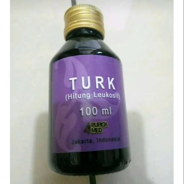Jual Reagen TURK 100ml Untuk Pemeriksaan Laukosit Indonesia|Shopee Indonesia