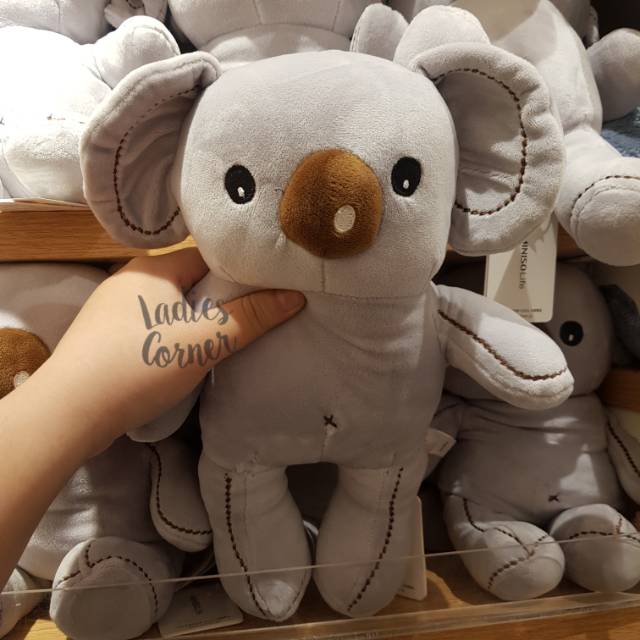 KOALA PLUSH TOY MINISO ABU PINK BONEKA KUALA HEWAN MINI ANAK LUCU ...