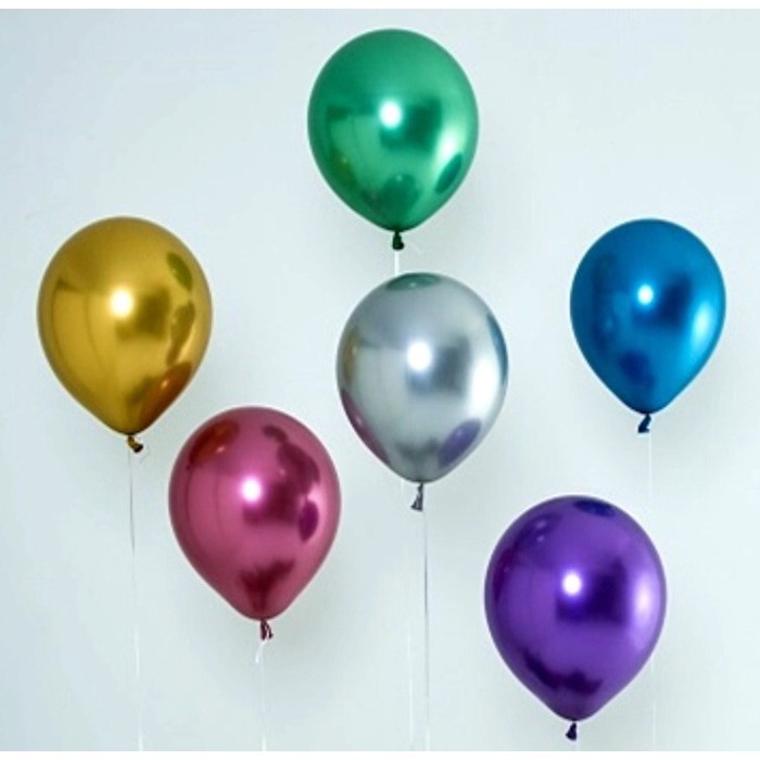 Jual Balon Latex Chrome satuan | Balon Ulang Tahun | Balon Ultah ...